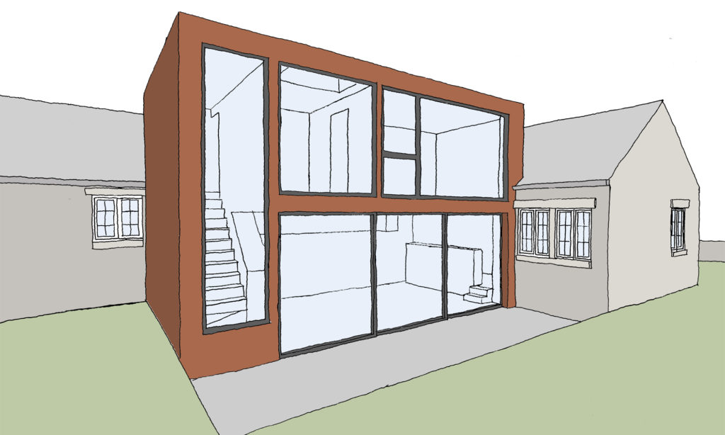 Corten Extension Project - Great Space Architects