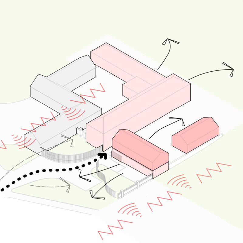 Site analysis sketch - Great Space Architects