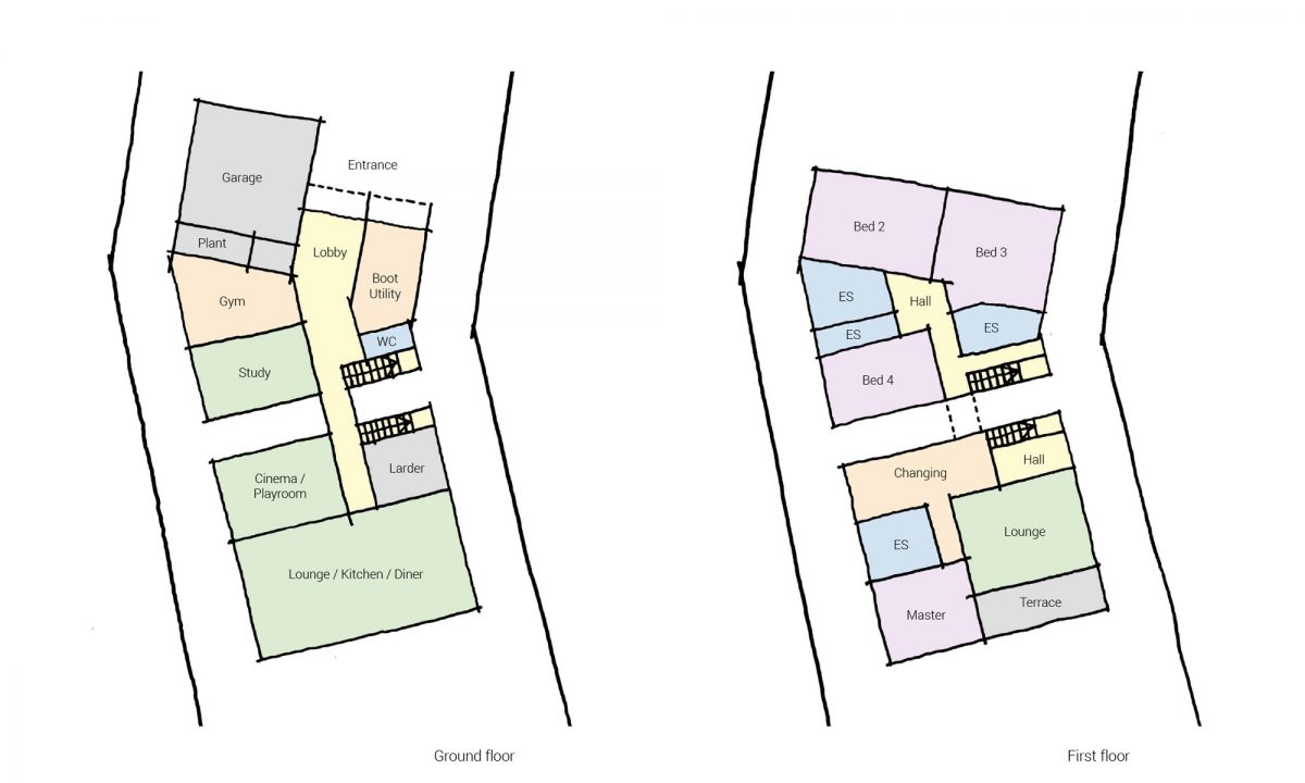 New Build Scheme in Darras Hall Newcastle upon Tyne