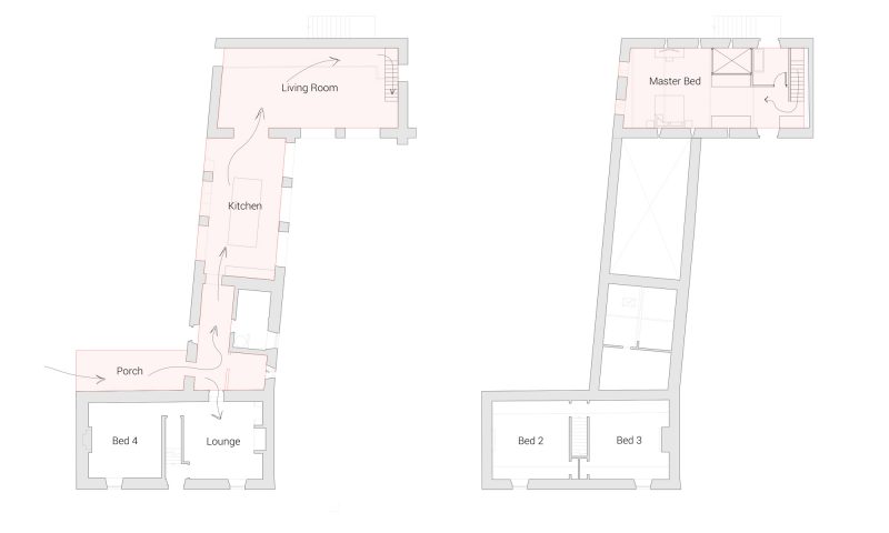 Proposed + Existing Layout - Great Space Architects